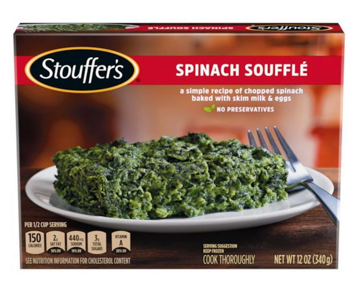 Stouffer's Spinach Souffle Frozen Meal, 12 oz — Goisco.com