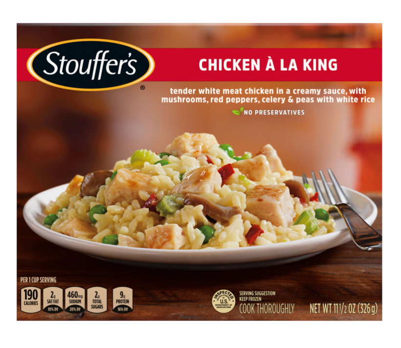 Stouffer's Chicken A La King Frozen Meal , 11.5 oz — Goisco.com