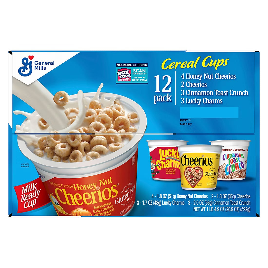 General Mills Cereal Cups Variety Pack, 12 ct — Goisco.com