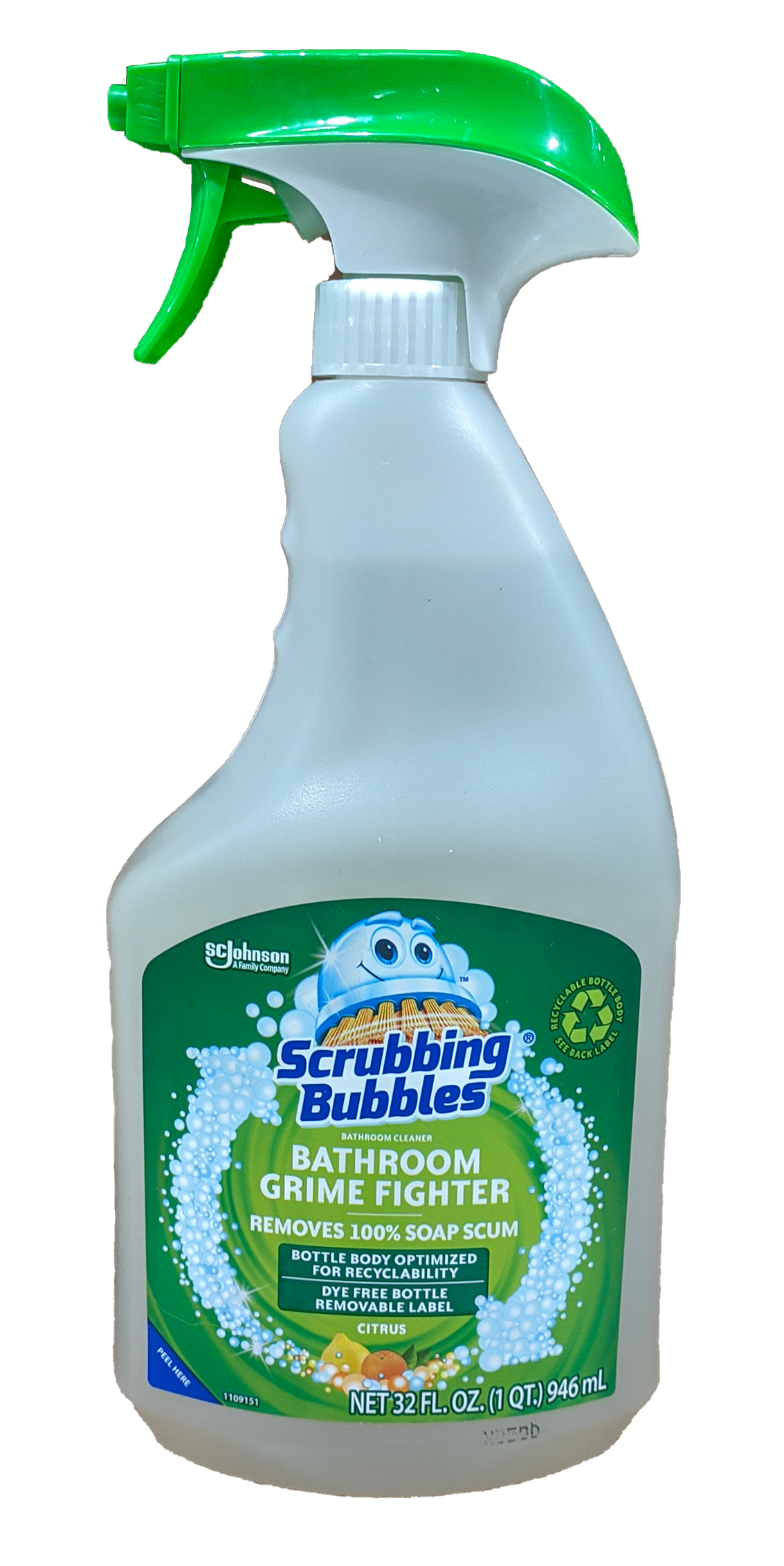 Scrubbing Bubbles Bathroom Grime Fighter, 32OZ — Goisco.com