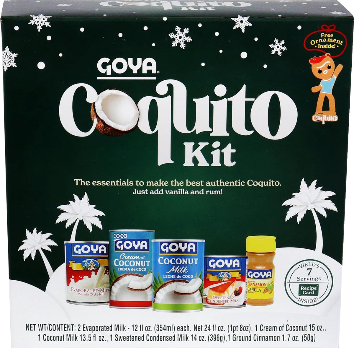 Goya Coquito Holiday Kit , 7 Servings — Goisco.com
