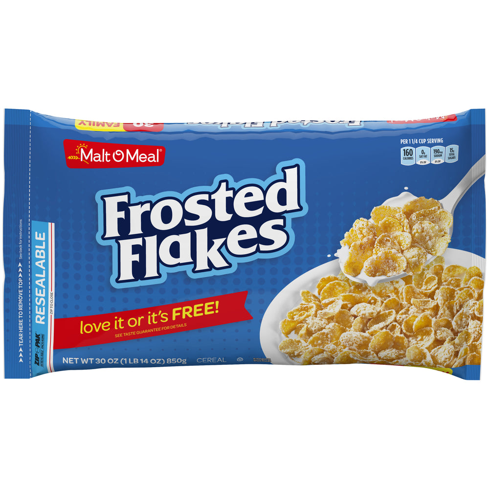 Malt-O Meal Frosted Flakes Cereal , 30 oz — Goisco.com