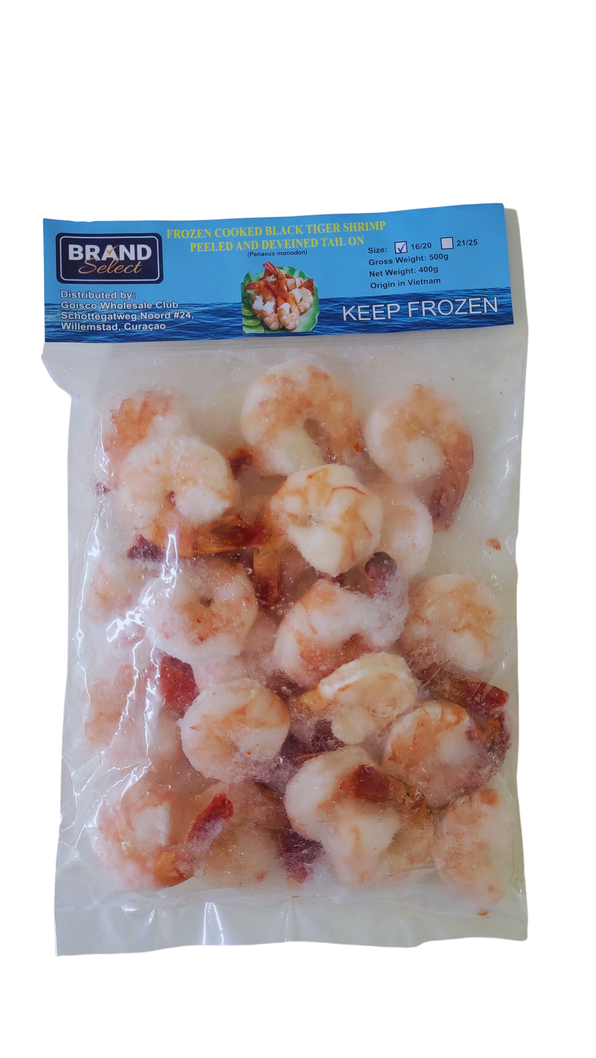 Brand Select Cooked Shrimp 16-20 — Goisco.com