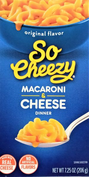 So Cheezy Macaroni & Cheese Dinner , 7.25 oz — Goisco.com