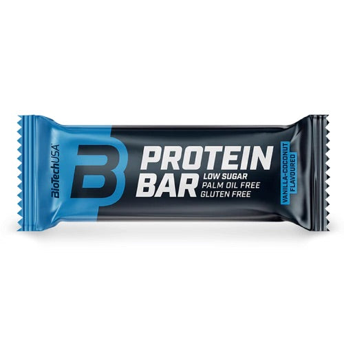 BiotechUSA Low Sugar Protein Bar, Vanilla-Coconut Flavoured, 70 gr ...
