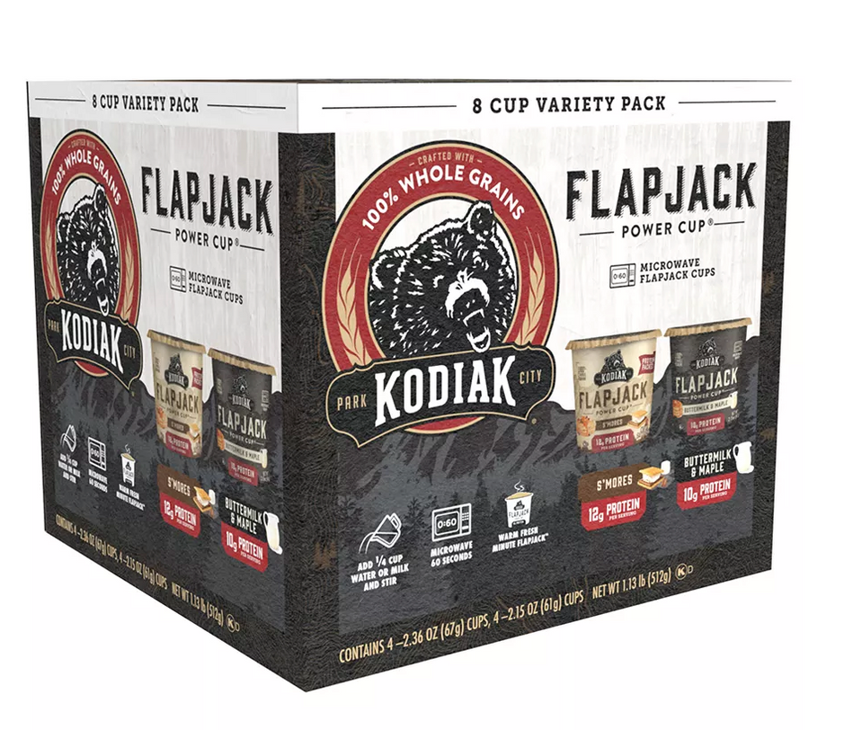 Kodiak Flapjack Power Cup, Variety Pack , 8 ct — Goisco.com