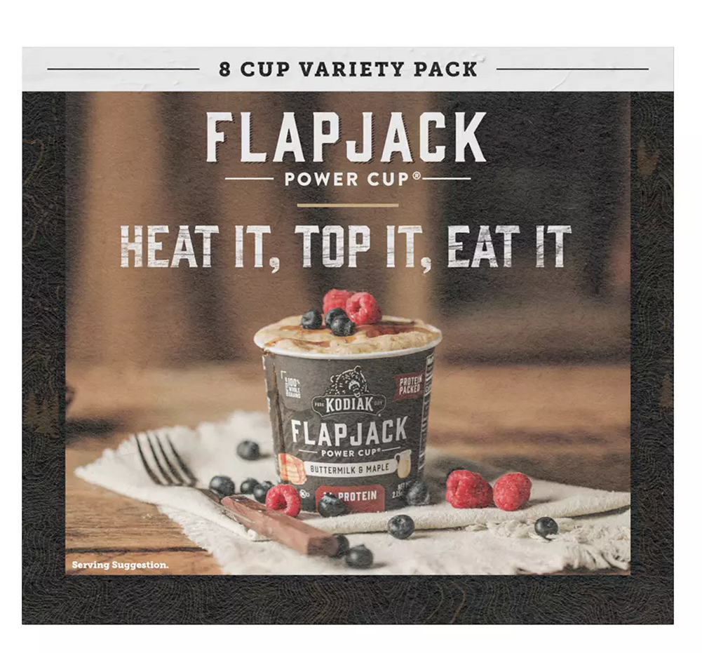 Kodiak Flapjack Power Cup, Variety Pack , 8 ct — Goisco.com