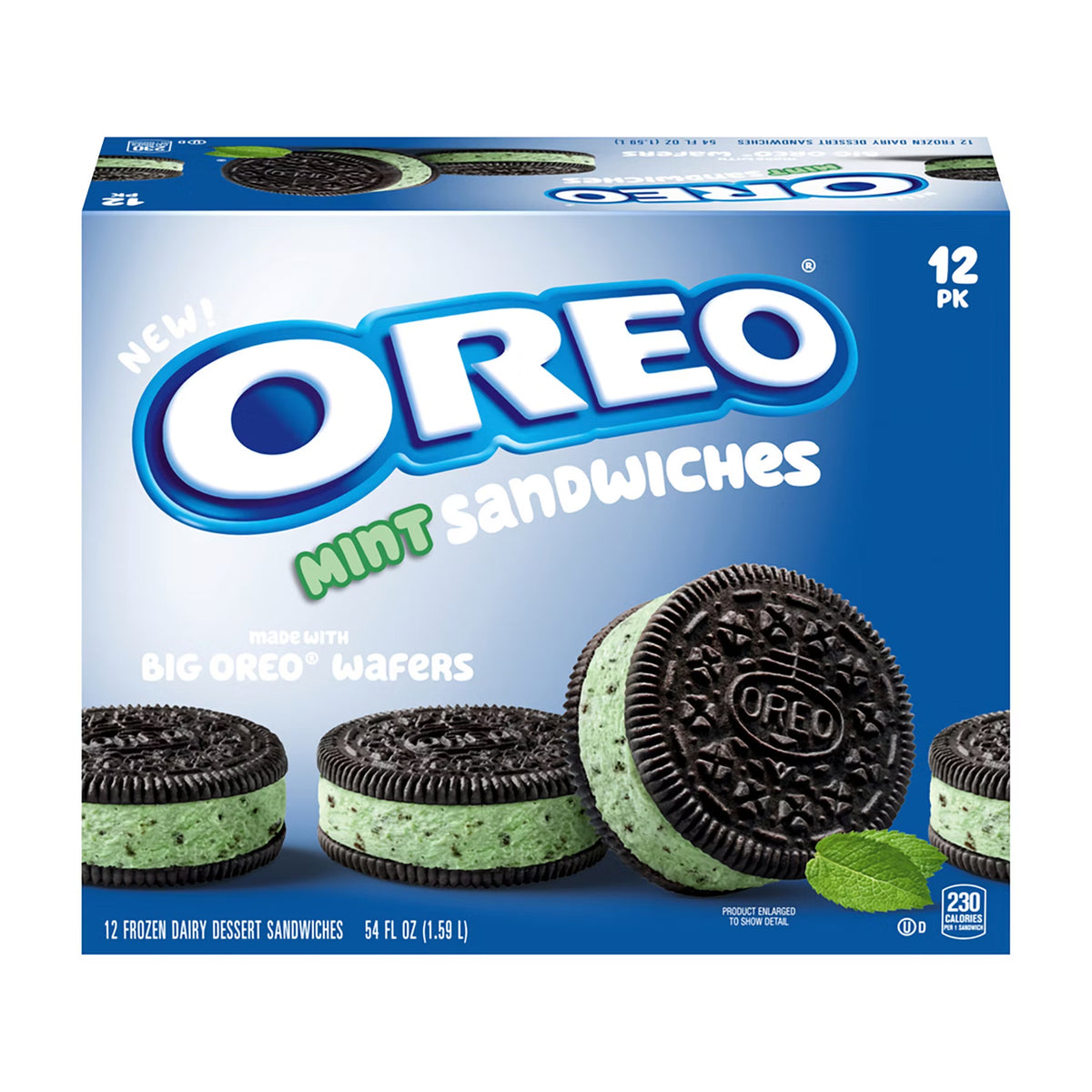 Oreo Mint Sandwiches, 12 ct — Goisco.com