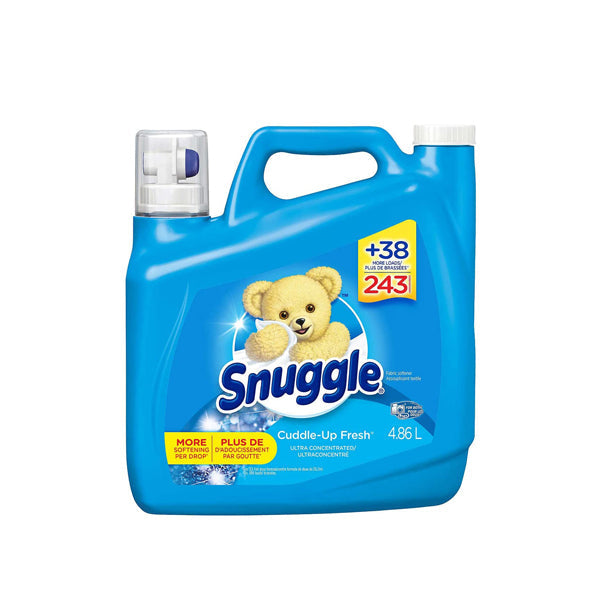 Snuggle Cuddle-Up Liquid Fabric Softener, 4.86 L — Goisco.com
