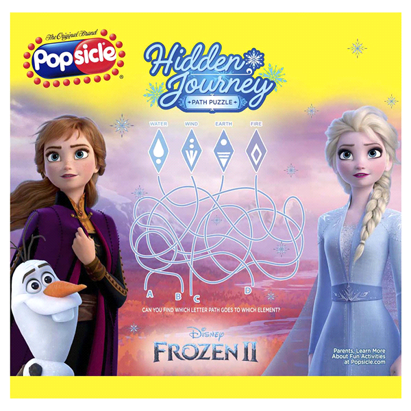 Popsicle Disney Frozen Minis Ice Pops, 18 ct — Goisco.com