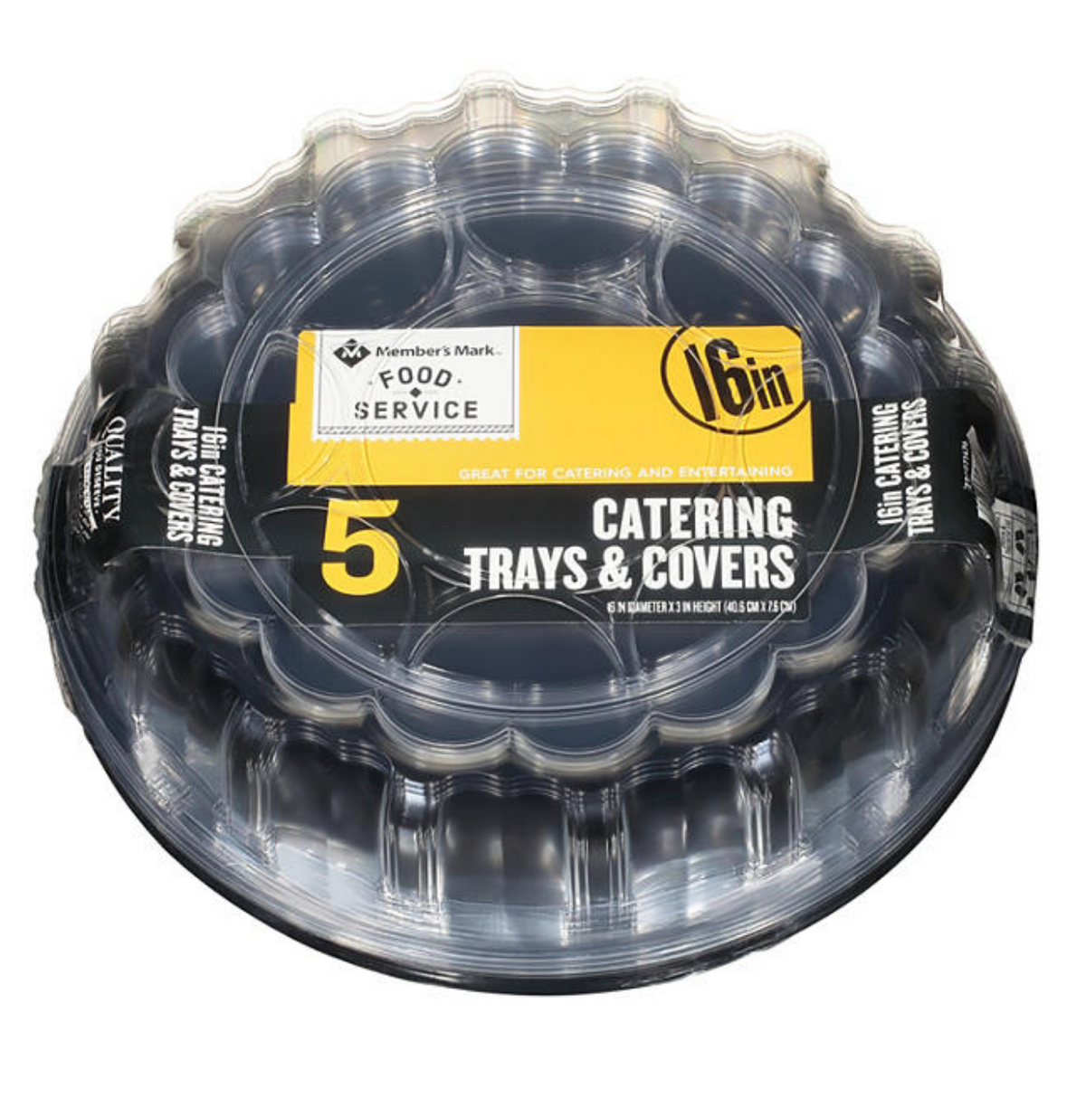 Member's Mark Catering Trays , 5 ct — Goisco.com