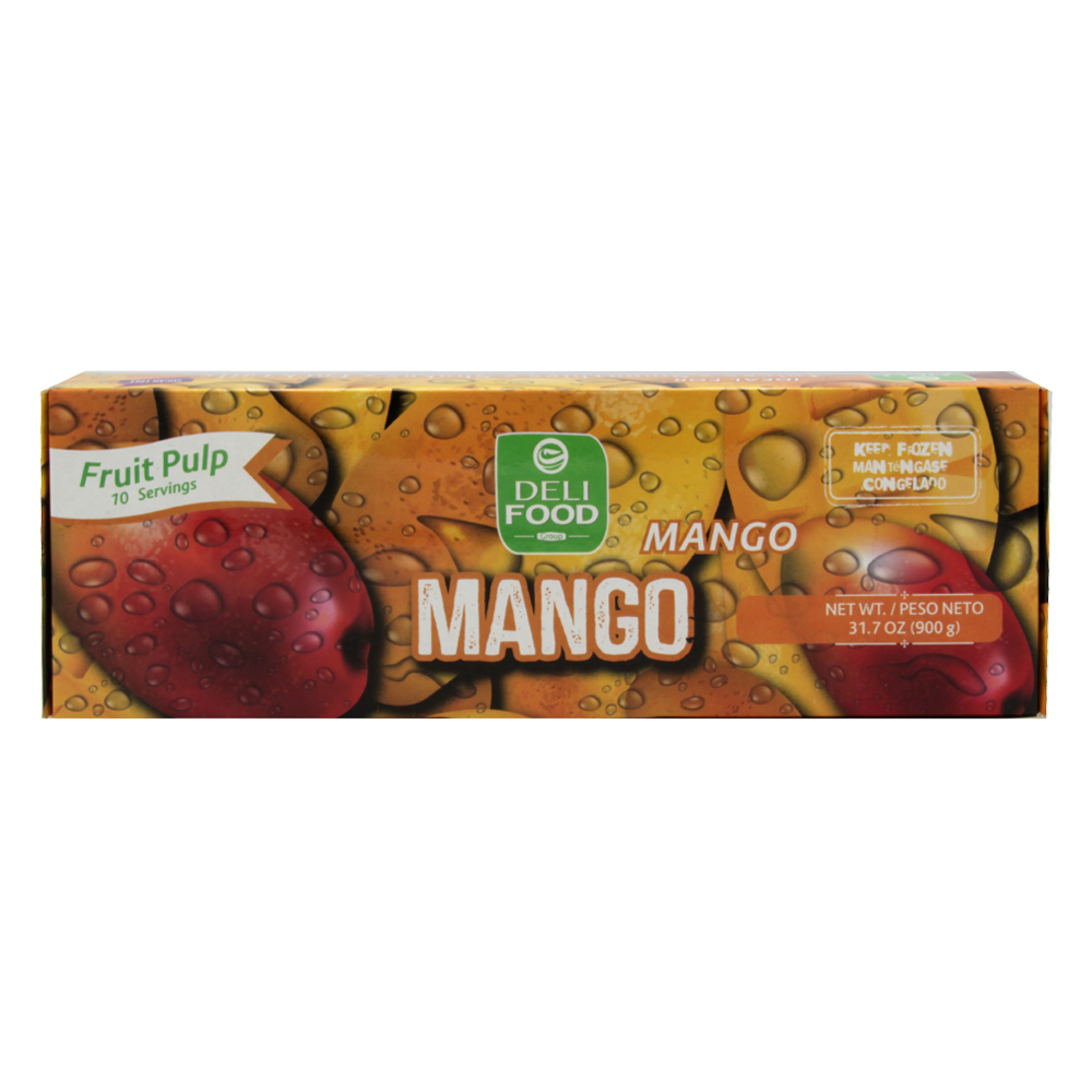 Deli Food Frozen Mango Pulp Pouch , 900 gr — Goisco.com