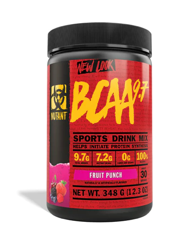 Mutant BCAA 9.7 Sports Drink Mix, Fruit Punch Flavor, 348 gr — Goisco.com