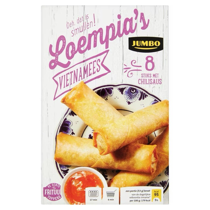 Jumbo Frozen Spring Rolls Vietnamese, 8 ct — Goisco.com