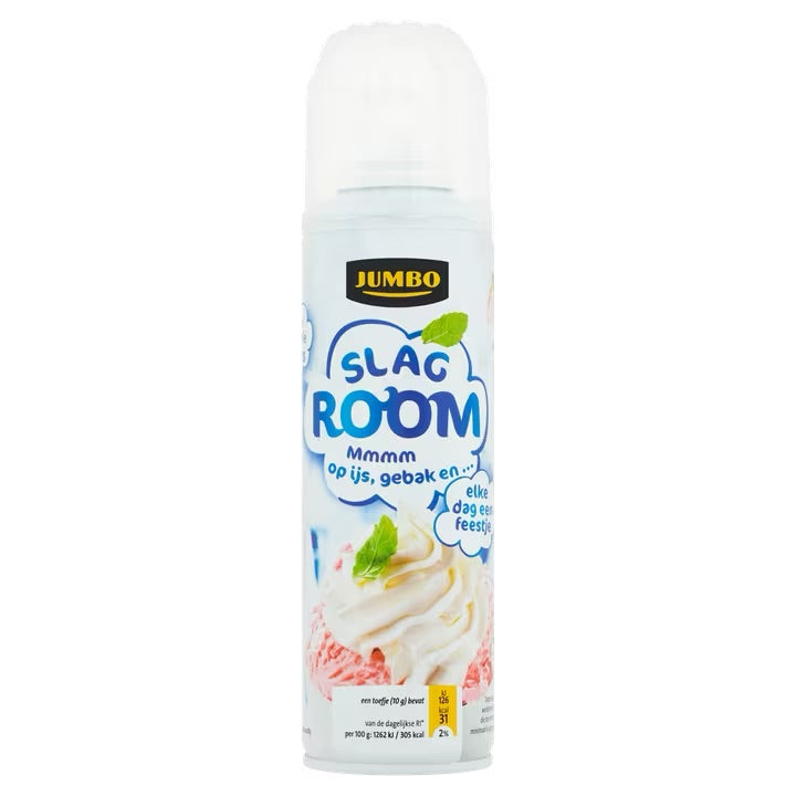 Jumbo Whipped Cream, 250 gr — Goisco.com