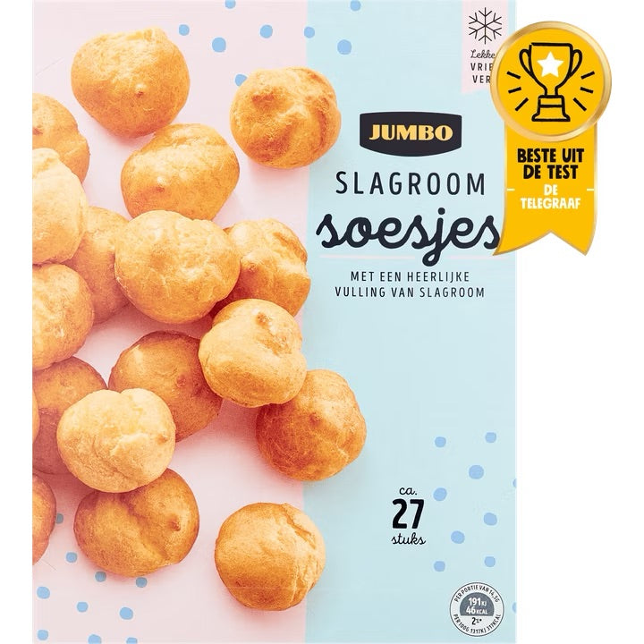 Jumbo Frozen Cream Puffs , 400 gr — Goisco.com