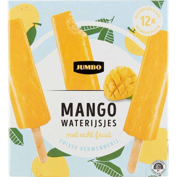 Jumbo Mango Ice Cream Popsicles , 650 ml — Goisco.com