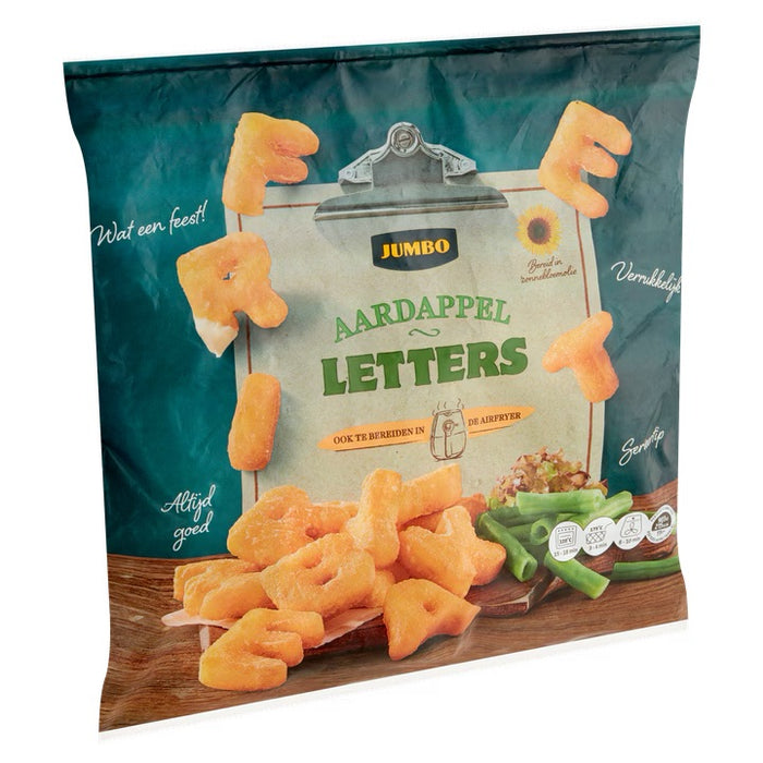 Jumbo Frozen Potato Letters , 606 gr — Goisco.com