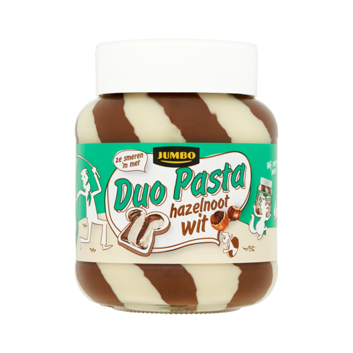 Jumbo Duo Pasta Hazelnut & White Spread , 400 gr — Goisco.com