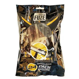 Body-X Fuze Three Blades Razors , 24 ct — Goisco.com