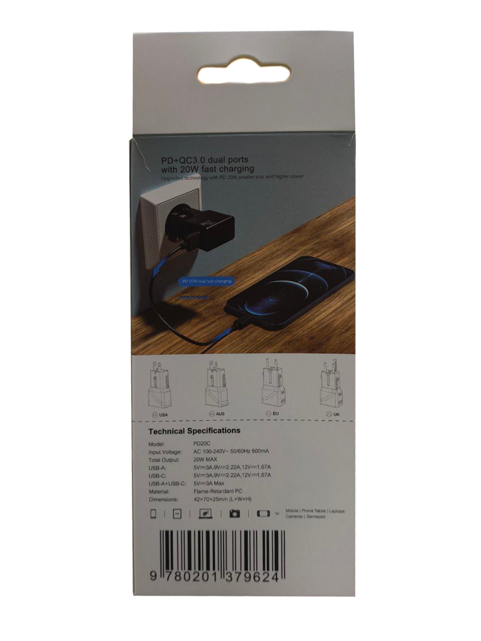 Bolt Word Travel Adapter — Goisco.com