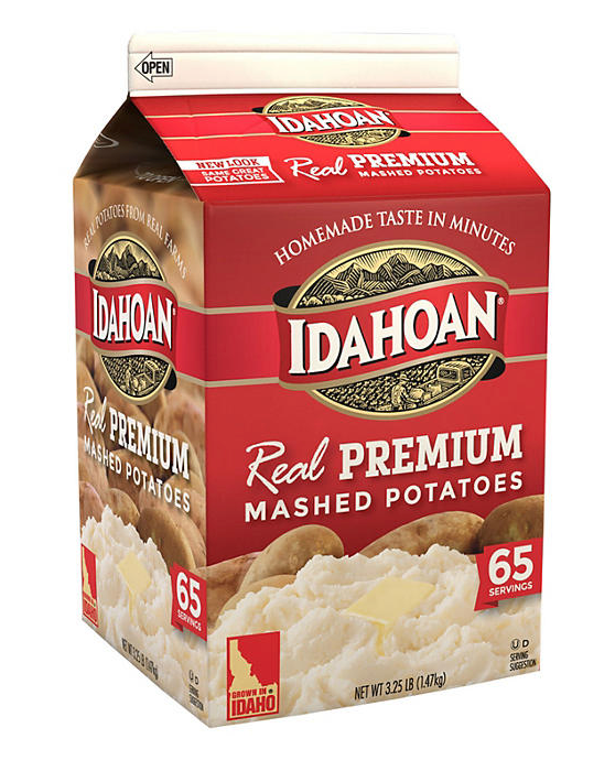 Idahoan Pre-Cooked Mashed Potatoes Meal, 3.25 lbs — Goisco.com