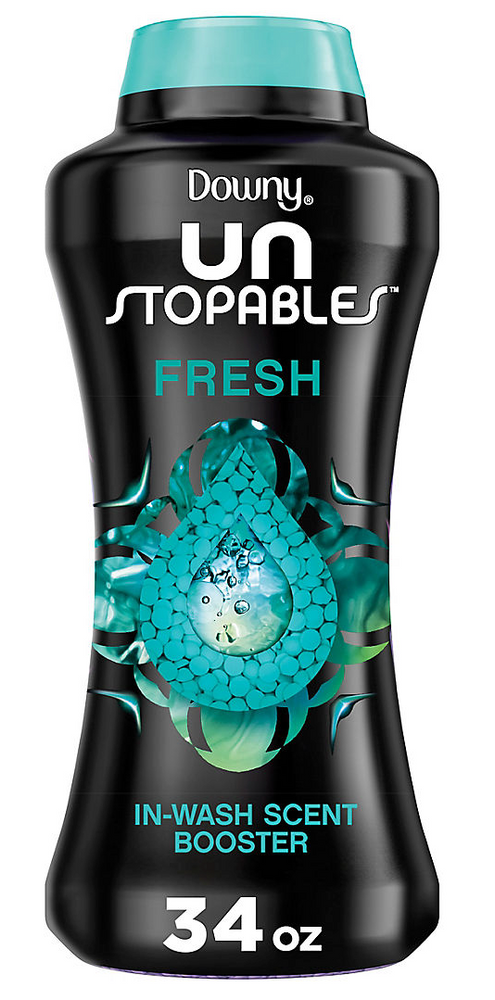 Downy Unstopables In-Wash Scent Booster Beads, Fresh Scent, 34 oz ...