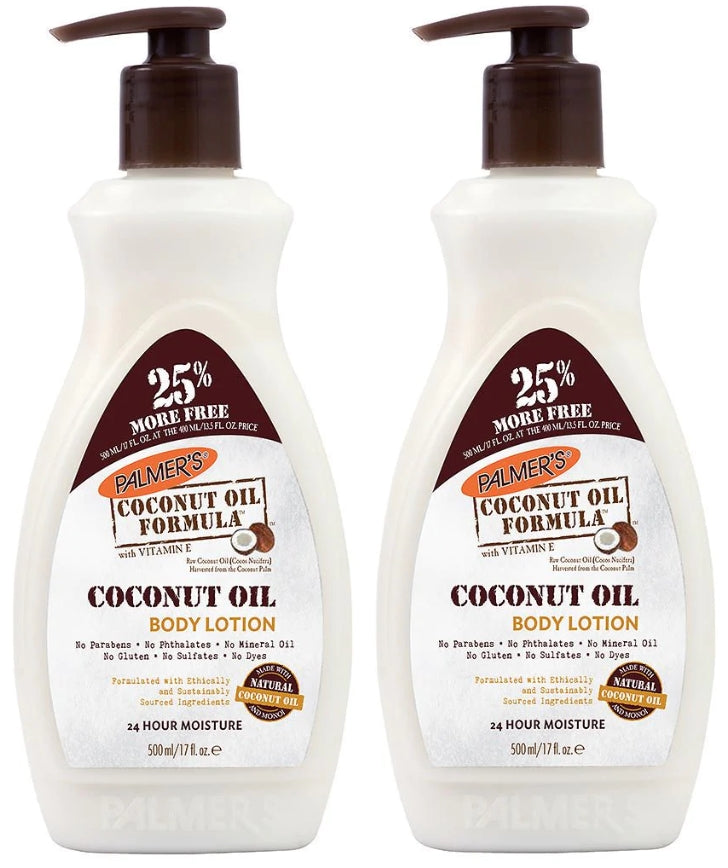 Palmer's Coconut Oil Body Lotion, Value Pack, 2 x 500 ml — Goisco.com