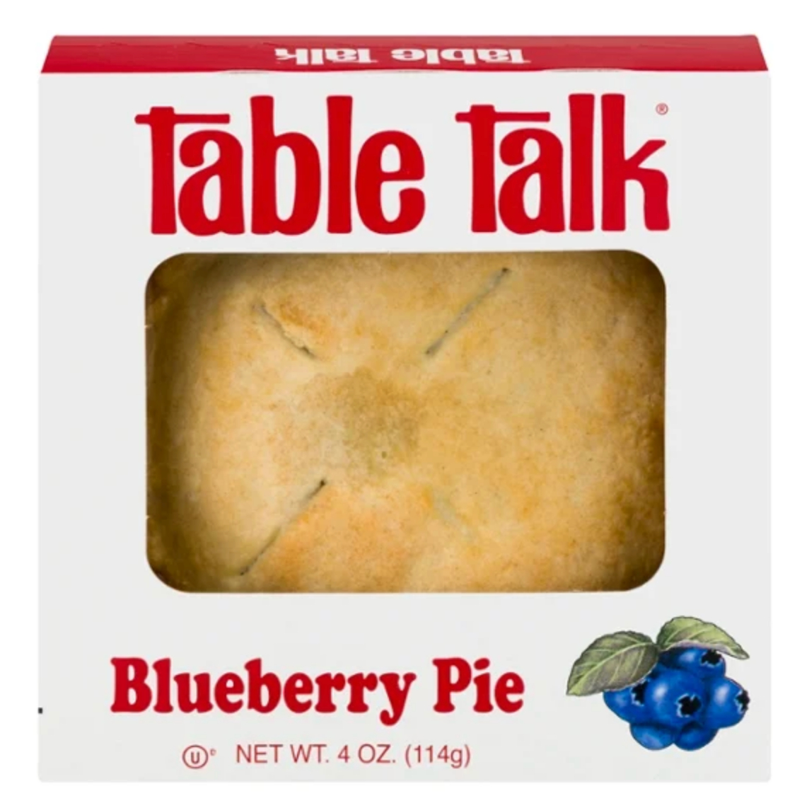 Table Talk Blueberry Pie , 4 oz — Goisco.com