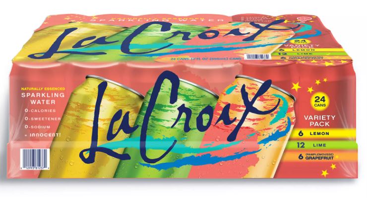 La Croix Sparkling Water, Variety Pack , 24 x 12 oz — Goisco.com