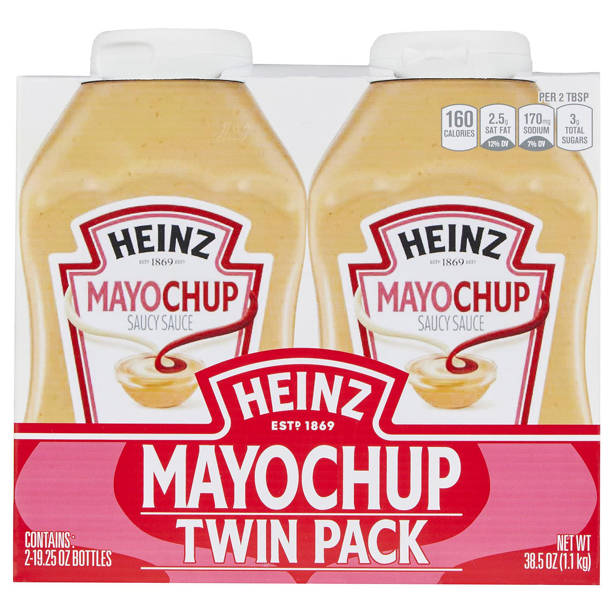 Heinz Mayochup Saucy Sauce, 2-Pack, 2 x 19.25 oz — Goisco.com