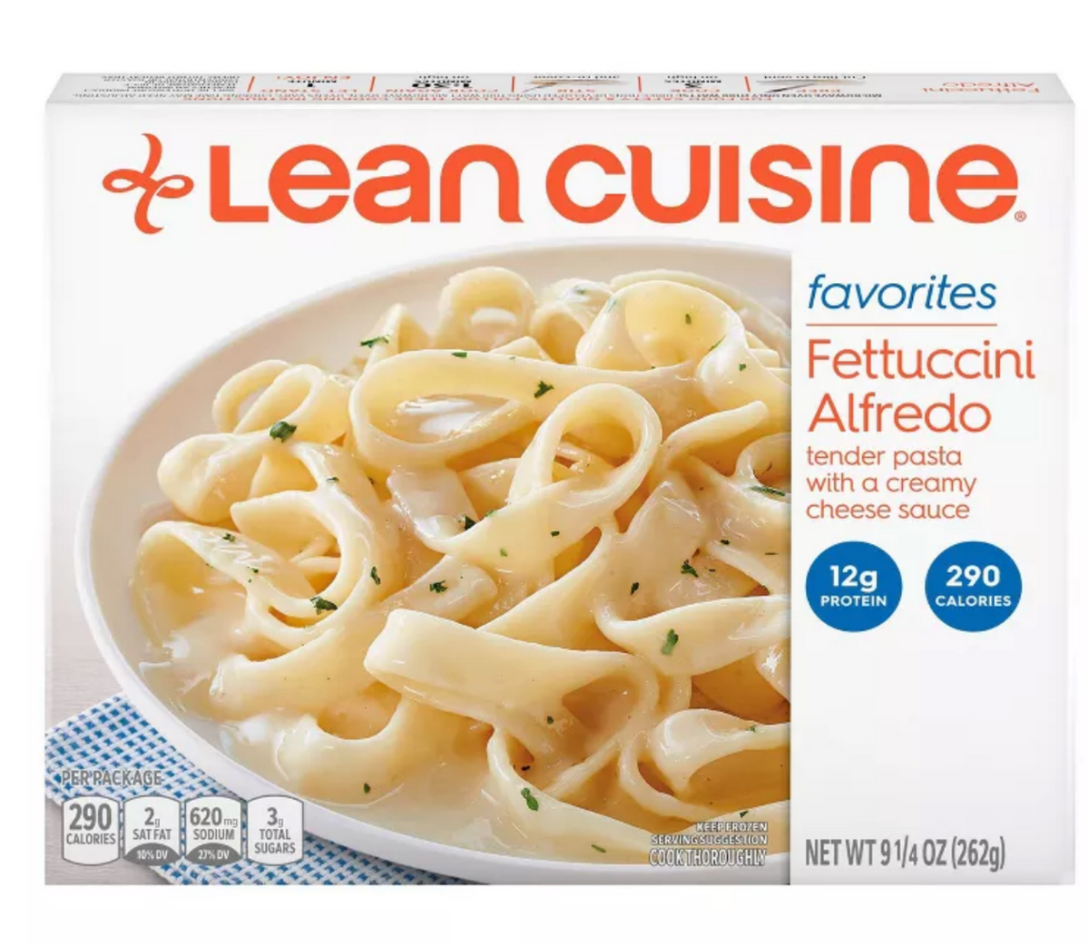 Lean Cuisine Frozen Favorites Frozen Fettuccini Alfredo , 9.25 oz ...