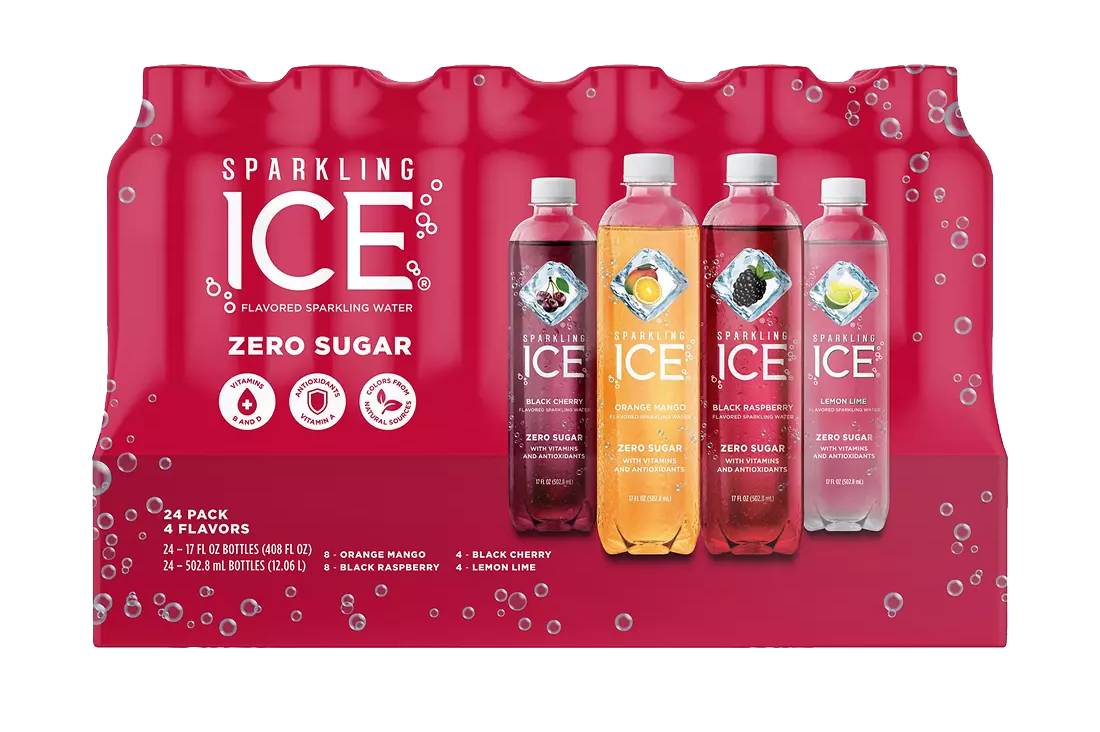 Sparkling Ice Flavored Spring Water, Assorted, 24 x 503 ml — Goisco.com