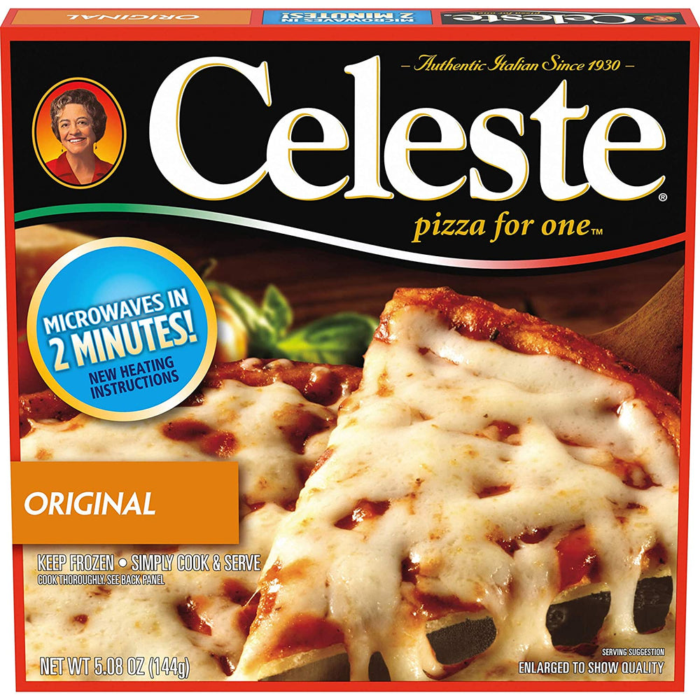 Celeste Original Frozen Cheese Pizza , 5.8 oz — Goisco.com