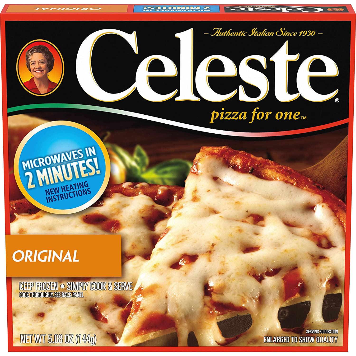 Celeste Original Frozen Cheese Pizza , 5.8 oz — Goisco.com