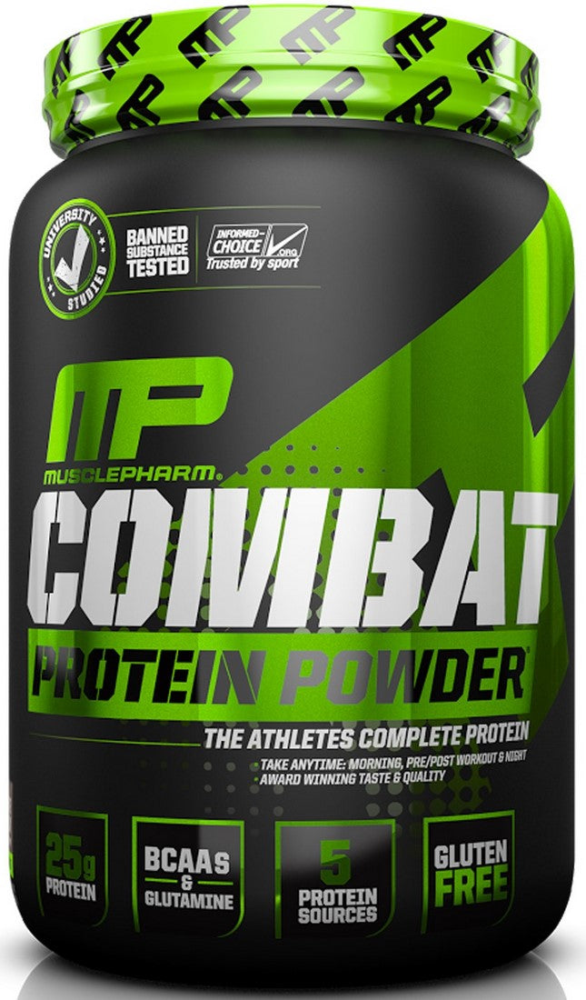 MP MusclePharm Combat Protein Powder, Vanilla, 2 lbs — Goisco.com