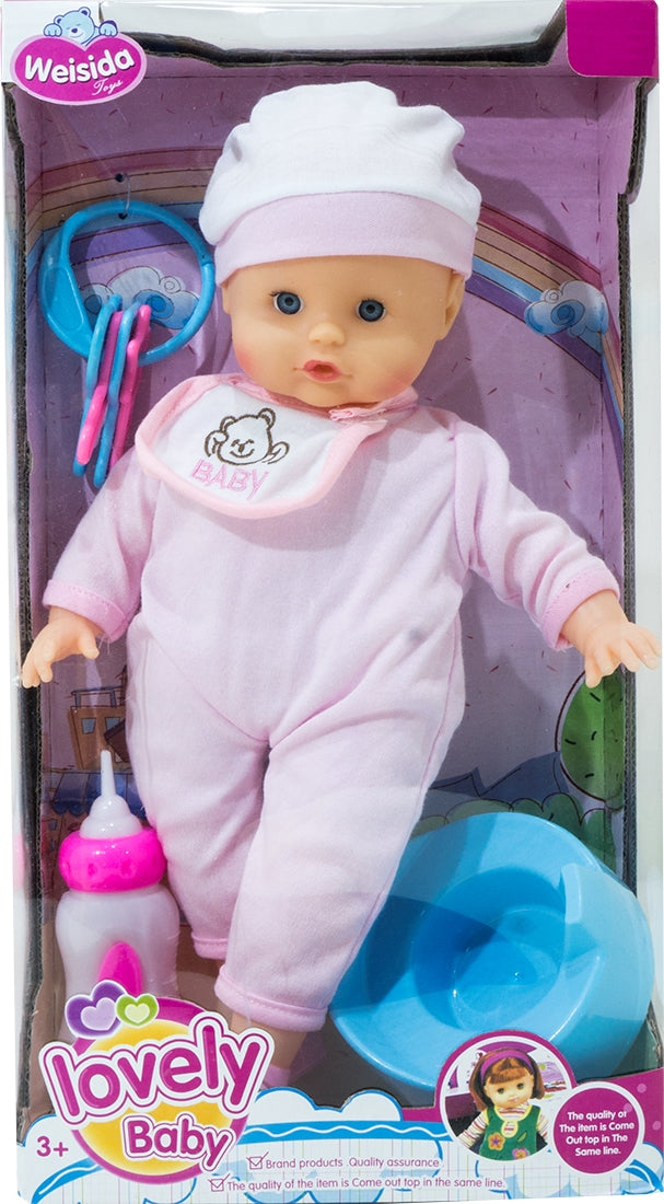 Weisida Toys Lovely Baby Doll, — Goisco.com