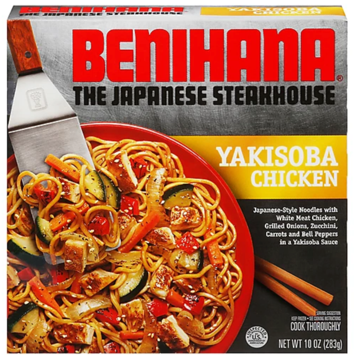 Benihana The Japanese Steakouse Frozen Yakisoba Chicken , 10 oz ...