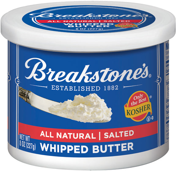 Breakstone's All Natural Salted Whipped Butter , 8 oz — Goisco.com