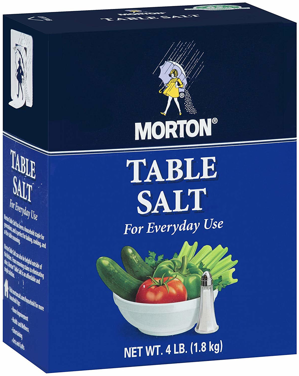 Morton Table Salt, 4 lbs — Goisco.com