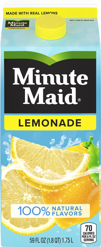 Minute Maid Premium Lemonade 100% Natural Flavors, 59 oz — Goisco.com