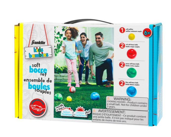 Franklin Kids Soft Bocce Set , 9 pcs — Goisco.com