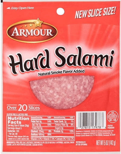 Armour Hard Salami, 142 gr — Goisco.com