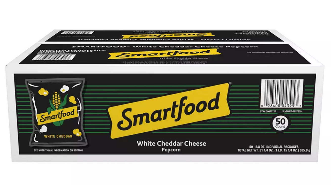 Smartfood White Cheddar Popcorn , 50 ct — Goisco.com