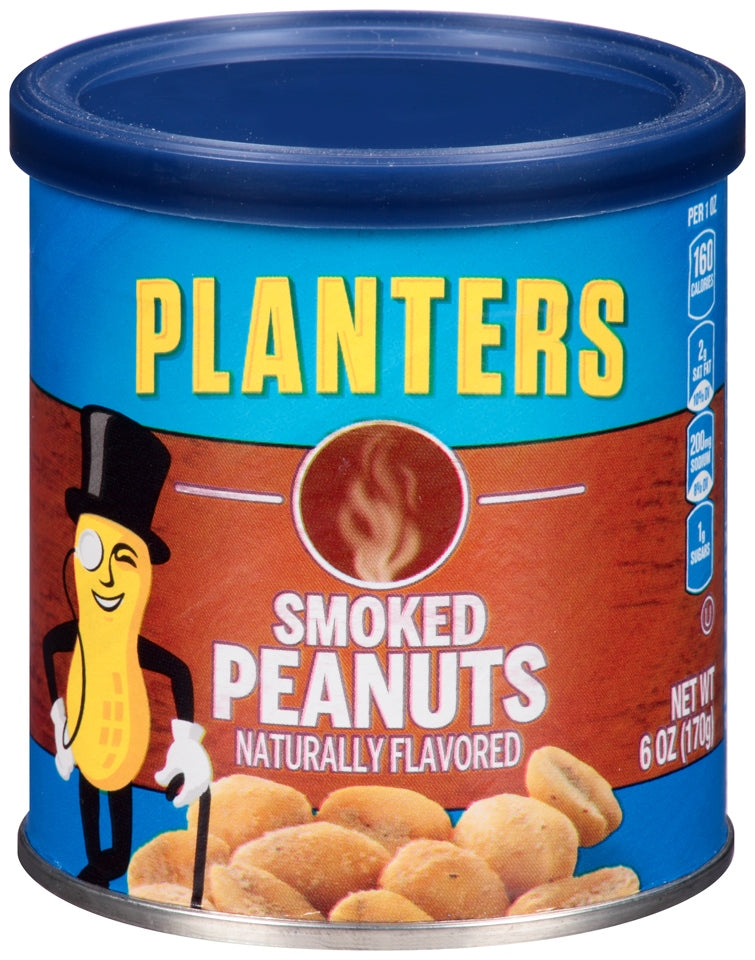 Planters Smoked Peanuts, 6 oz — Goisco.com