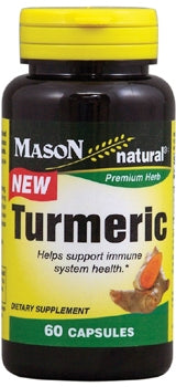 Mason Natural Turmeric Dietary Supplement, 60 ct — Goisco.com