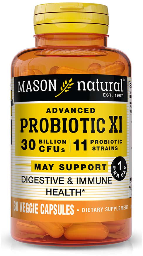Mason Natural Advanced Probiotic XI Vitamins, 30 ct — Goisco.com