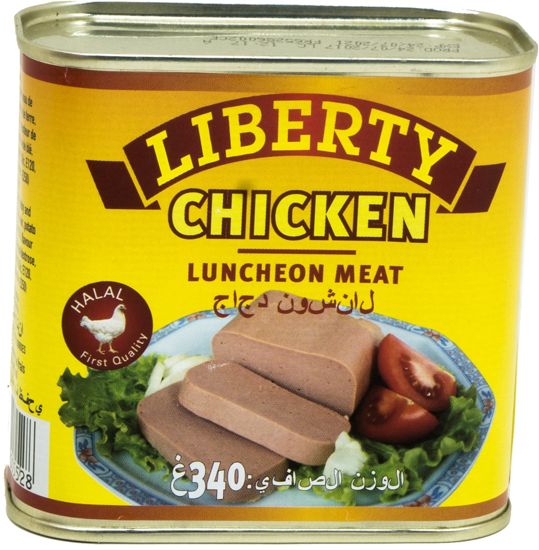 Liberty Luncheon Meat, Chicken, 340 gr — Goisco.com