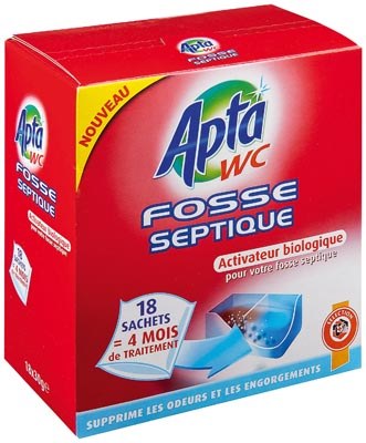Apta WC Septic System Biologic Activator, 18 ct — Goisco.com