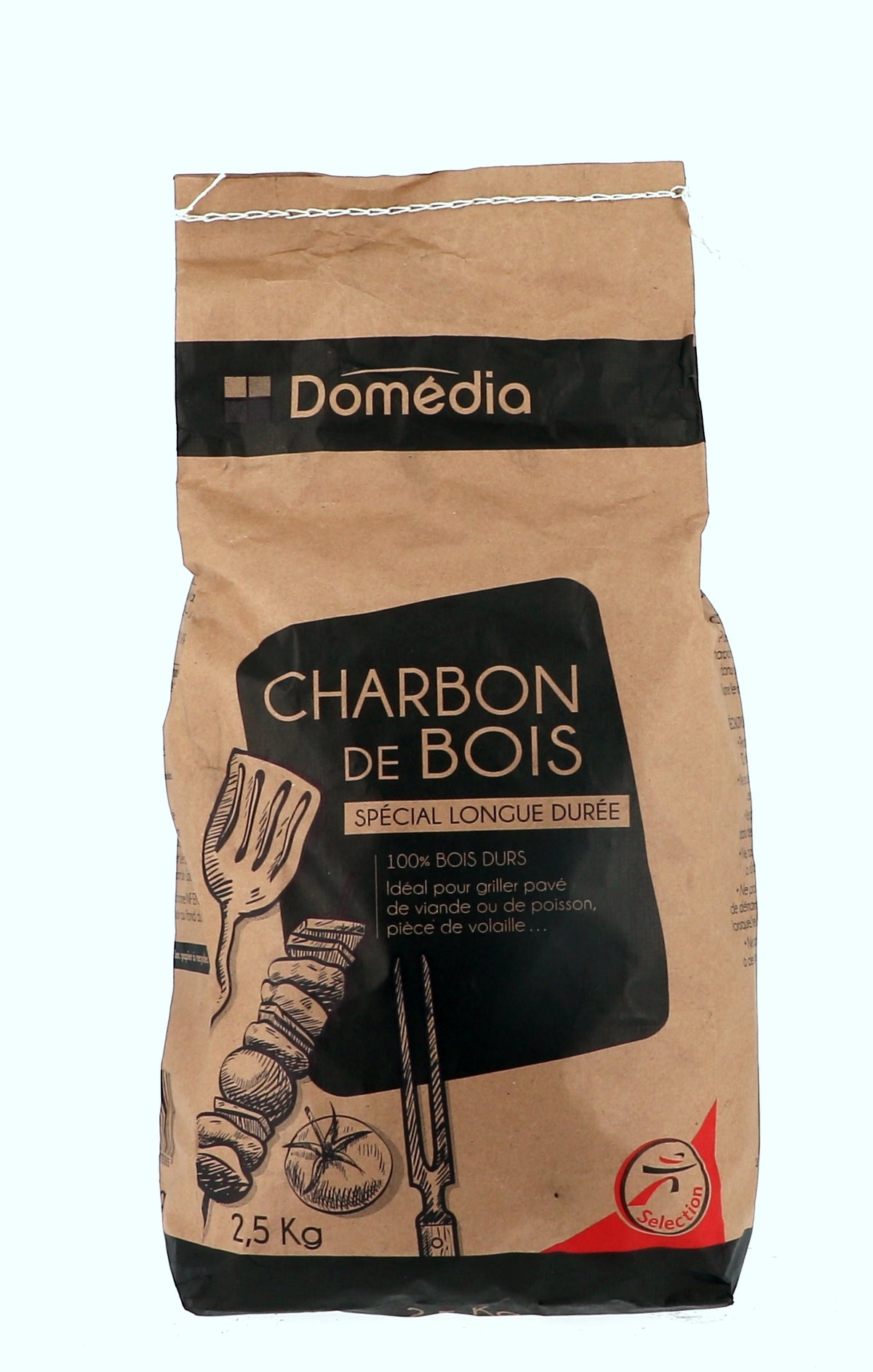 Domedia Wood Charcoal , 2.5 kg — Goisco.com